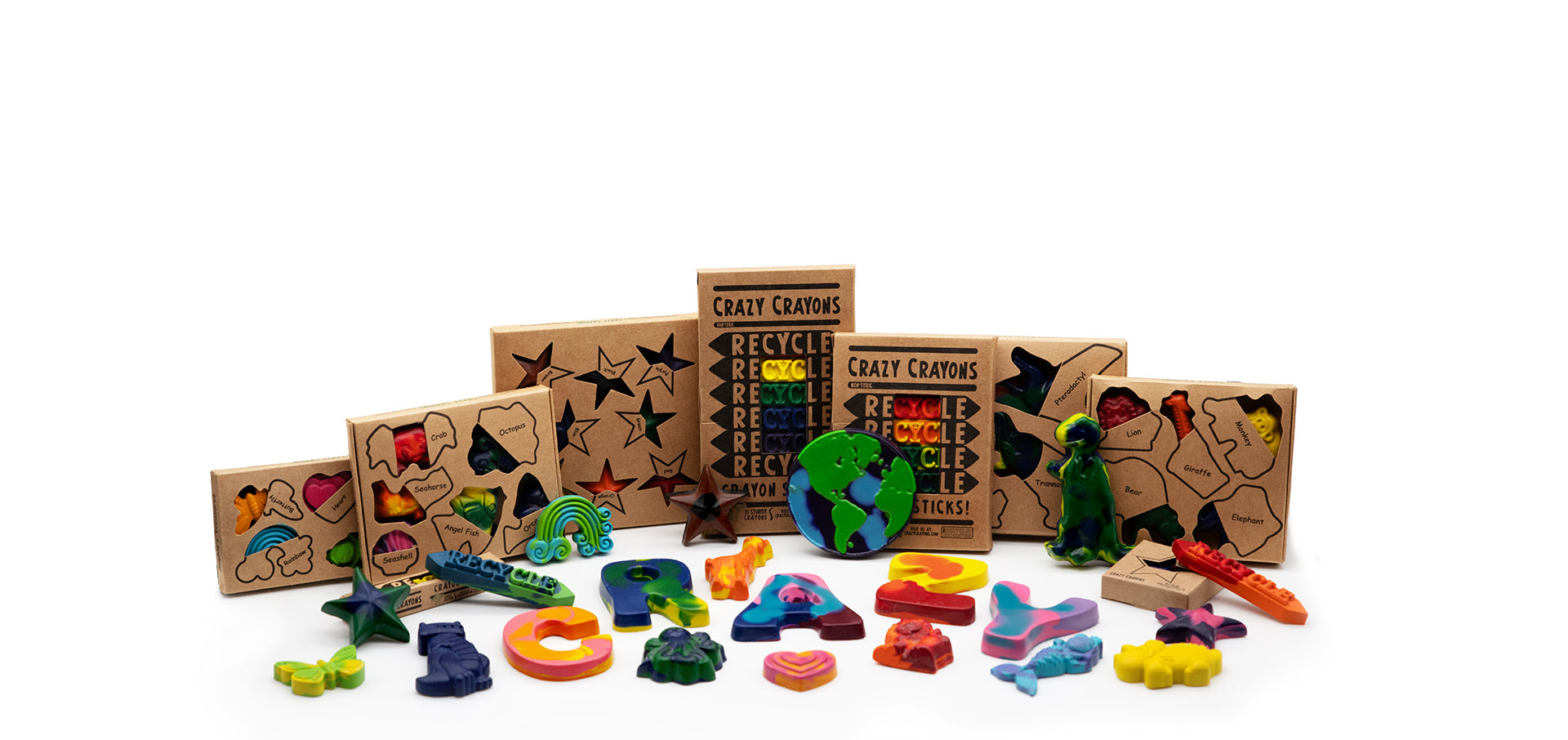 Crazy Crayons 100% Recycled Crayons